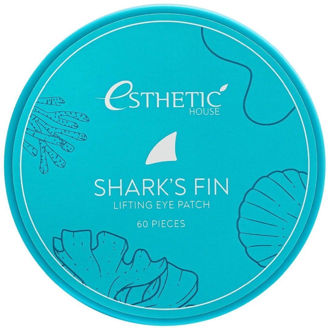 Esthetic House Патчи Акулий Плавник Shark's Fin Lifting Eye Patch, 60шт ...